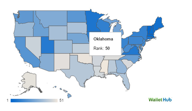 How safe is Oklahoma? Survey rates state at bottom of '2016’s Safest ...