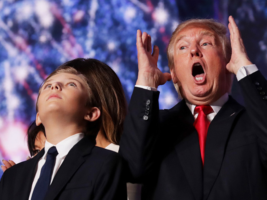 Funny faces of the 2016 election between Democrat Hillary Clinton and ...