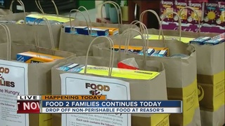 Food 2 Families kicks off 16th annual food drive benefiting the ...
