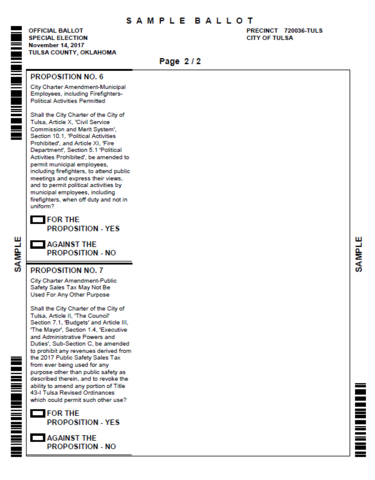 Election day one week away in Oklahoma, view your sample ballot - KJRH.com